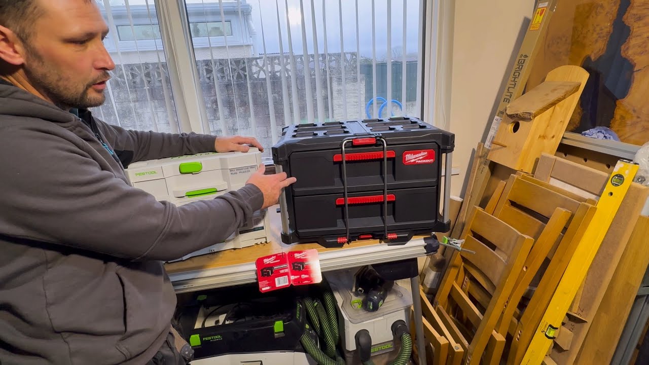 Milwaukee pack out vs Festool systainers - YouTube
