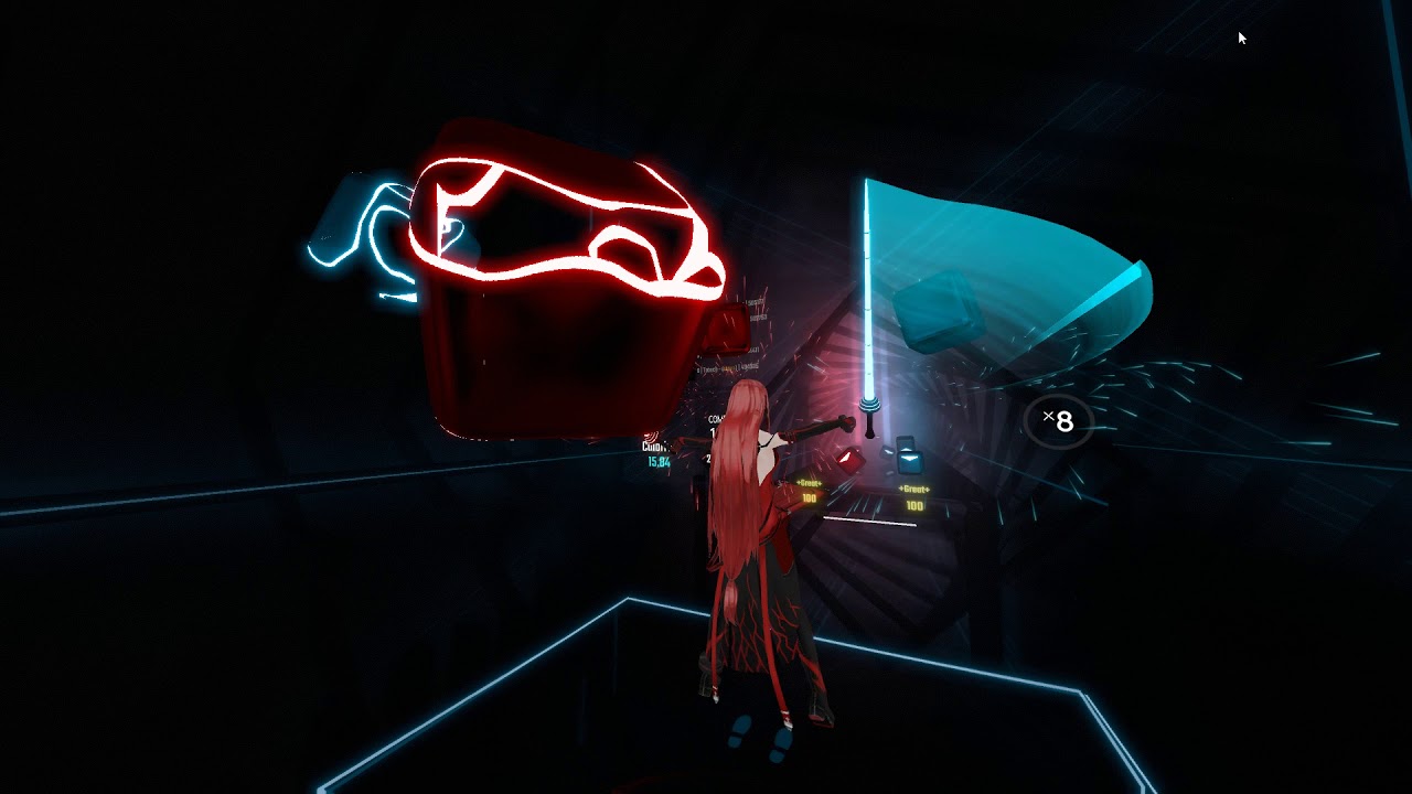 Beat Saber Unity Lyrics) Expert+ - YouTube