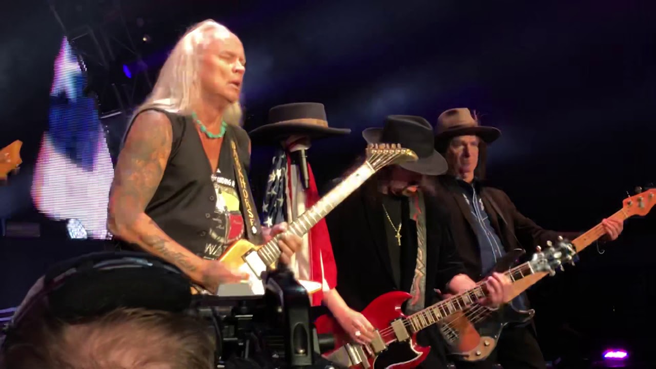 Lynyrd Skynyrd Freebird live 5/25/18 Shoreline Amphitheatre - YouTube