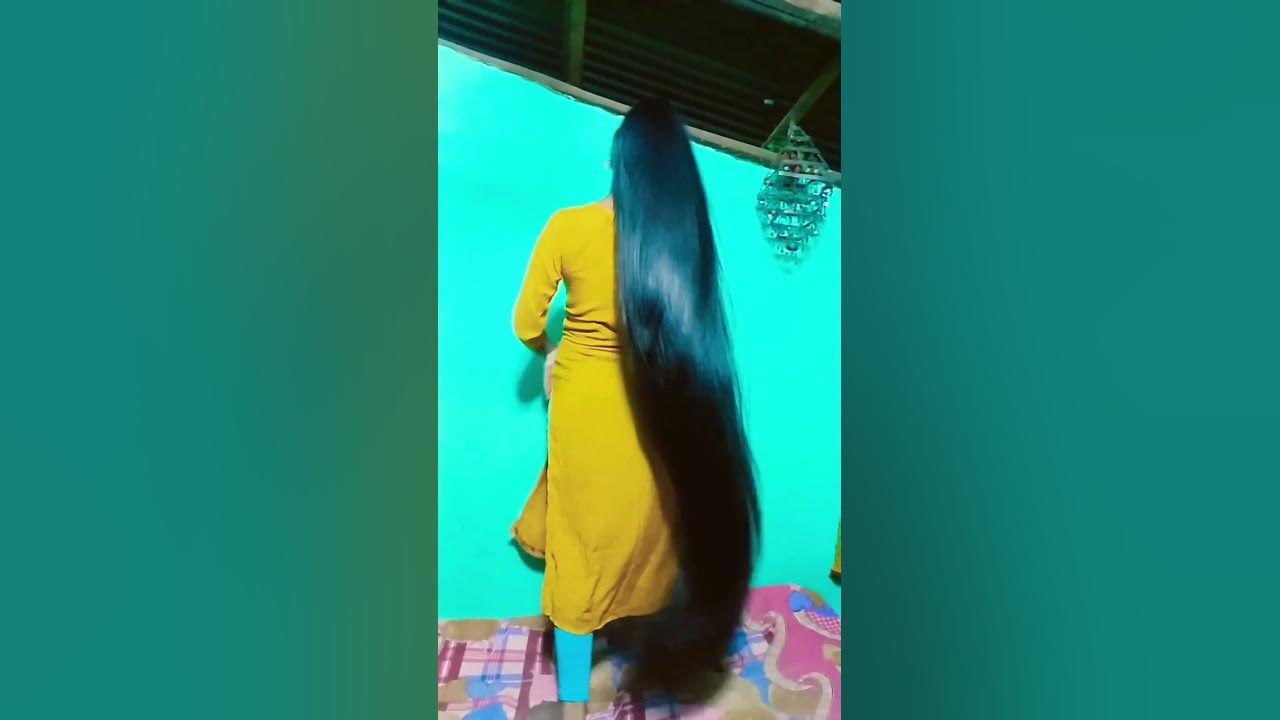 Moni Hair Play# YouTube shortfeed trending viral video# moni Bengali longhair play # - YouTube