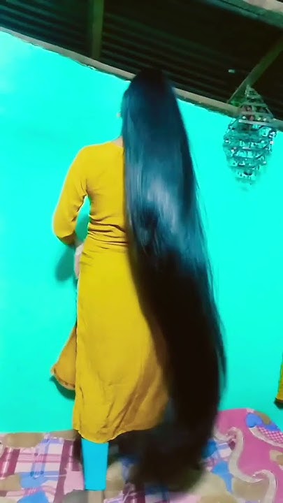 Moni Hair Play# YouTube shortfeed trending viral video# moni Bengali longhair play # - YouTube