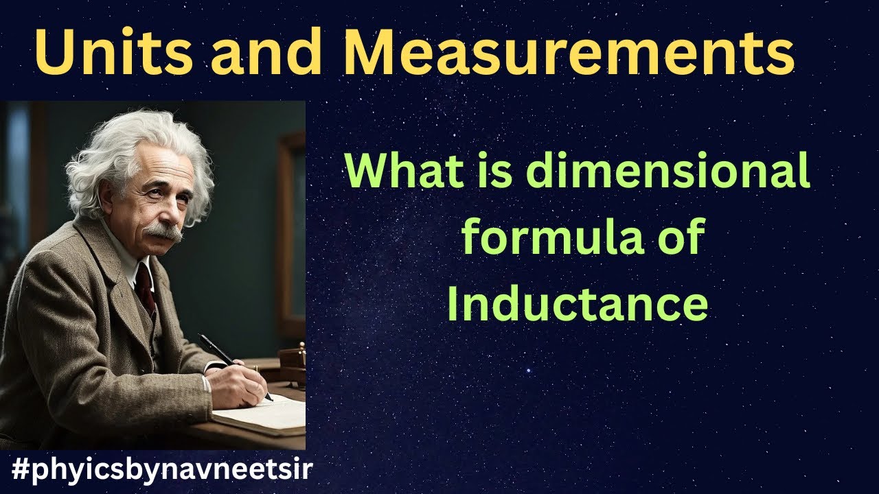 What is dimensional Formula of Inductance . || self Inductance ...