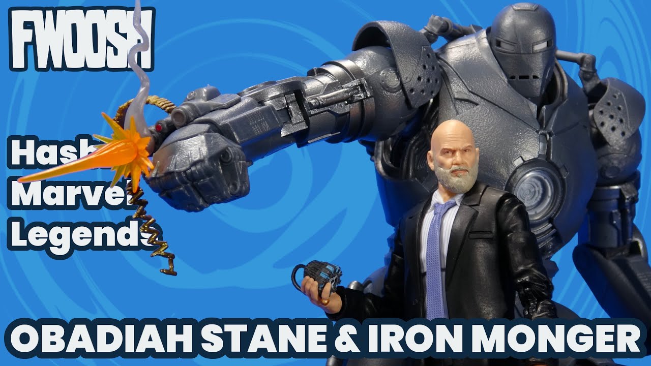 Marvel Legends Iron Monger Obadiah Stane Hasbro Infinity Saga MCU Iron ...