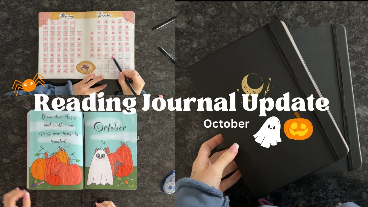 October Reading Journal Update! 🎃👻 - YouTube