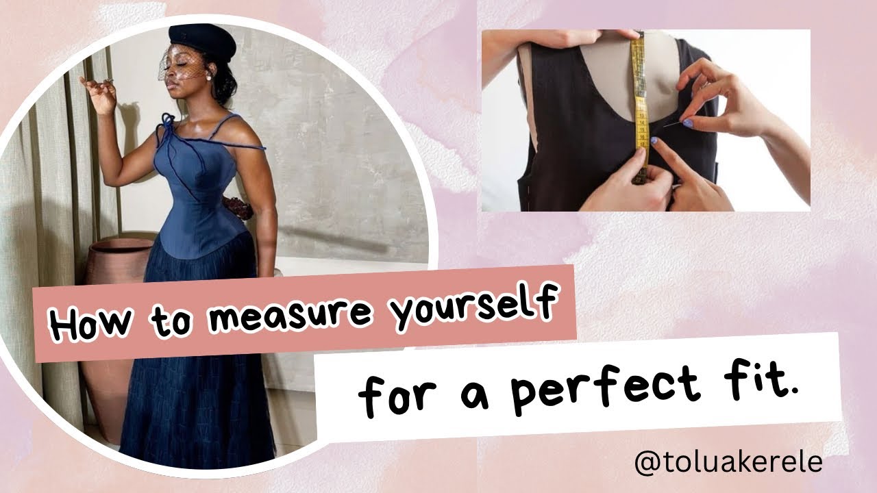 How to measure yourself for a perfect fit… - YouTube