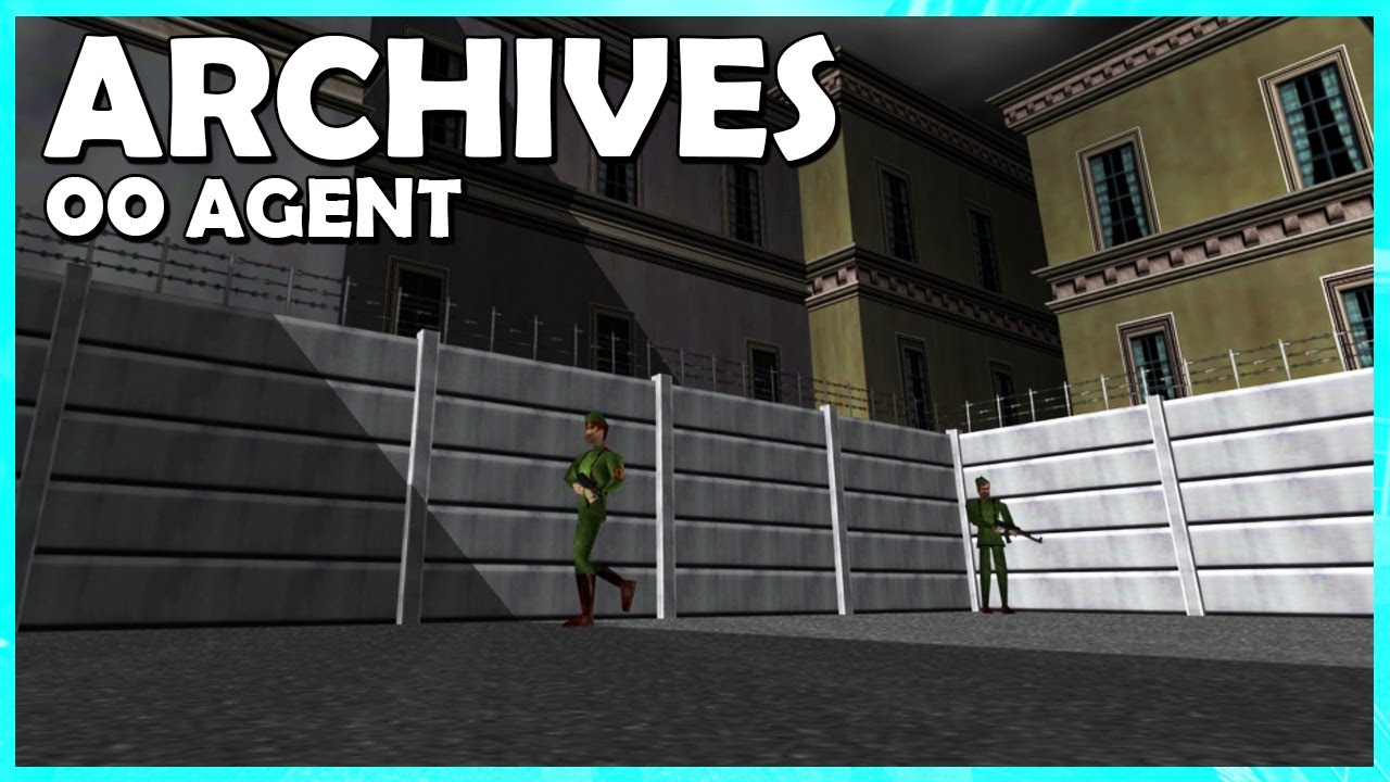 GOLDENEYE 007 GUIDE - ARCHIVES 00 AGENT DIFFICULTY - PLAYTHROUGH XBOX ...