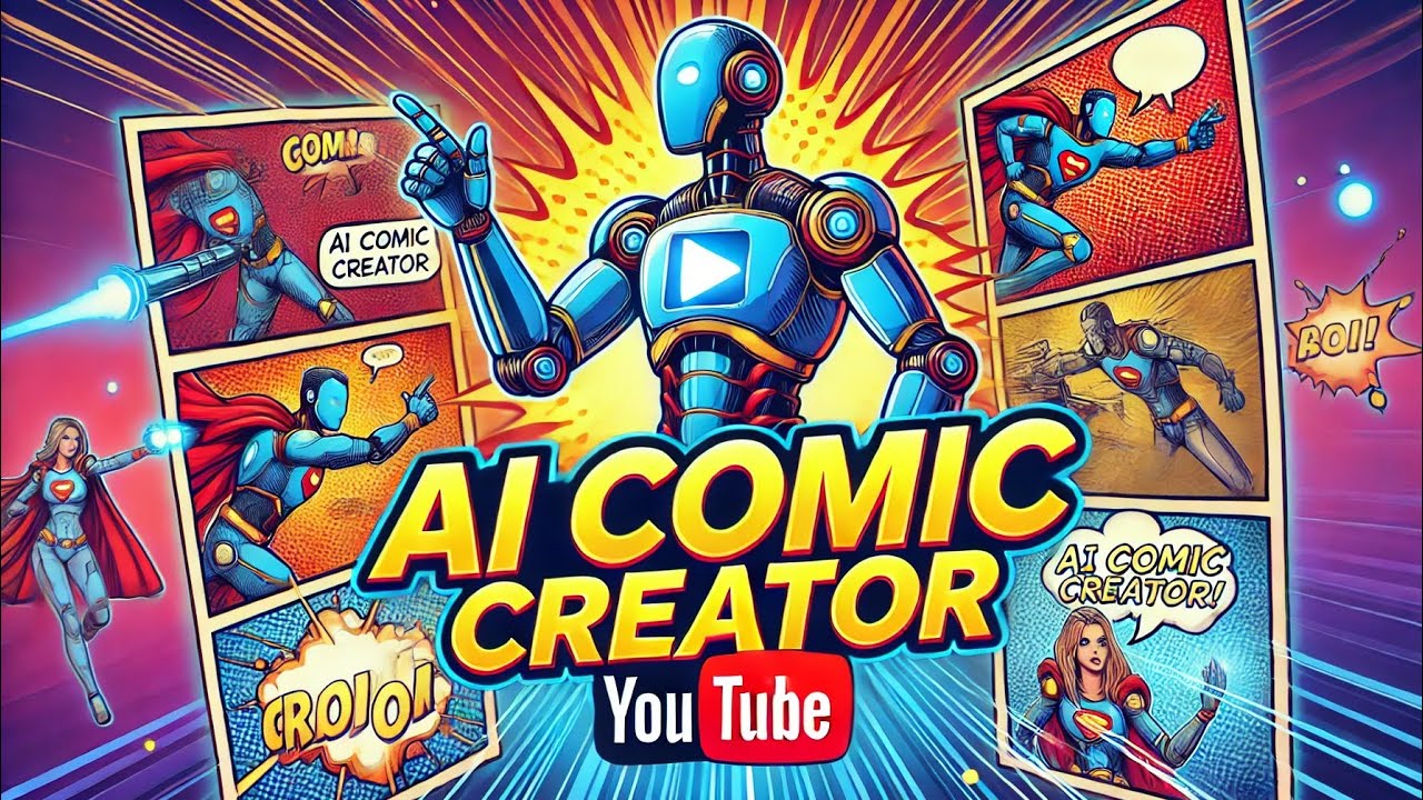 How to create comic books using ai and earn income - YouTube