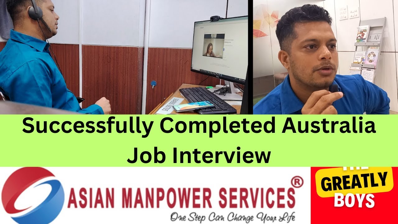 Australia Interview by Asian Manpower services Hyderabad/Australia ...