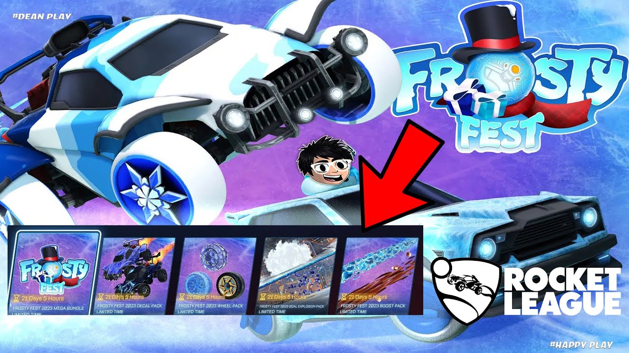Rocket League - Frosty Fest 2023 Mega Bundle X Evento - YouTube