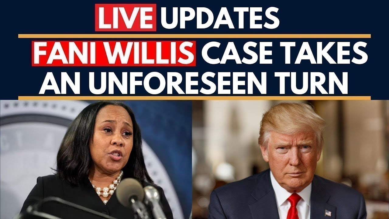 Live Fani Willis Case : New Legal Trouble for Fani| Donald Trump ...
