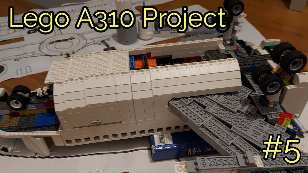 Lego A310 Project #5 Le dessous de l'avion - YouTube