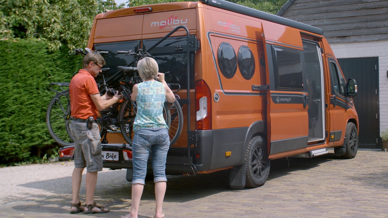 Van 'n Bike - fietsdraagsysteem voor CamperVans - YouTube