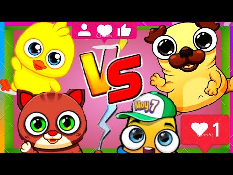 Moy 7 - My Chicken virtual pet Game - Oliver The Virtual Cat - Pug The ...