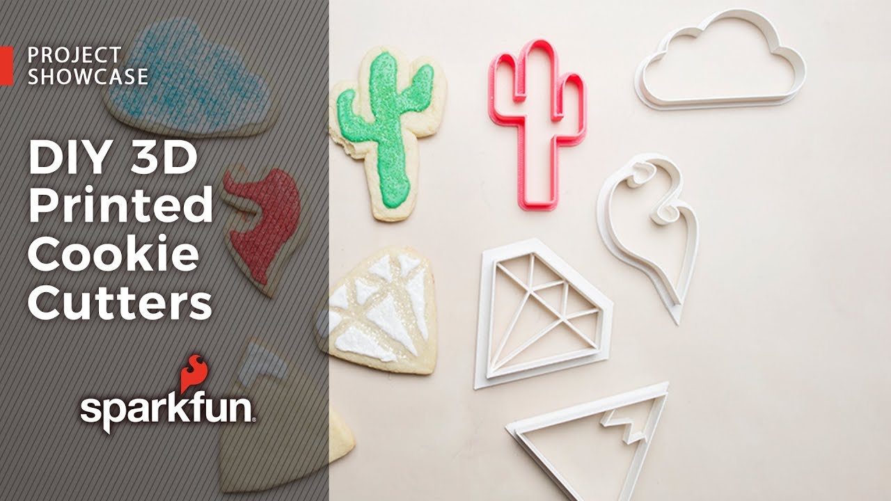 Project Showcase DIY 3D Printed Cookie Cutters YouTube