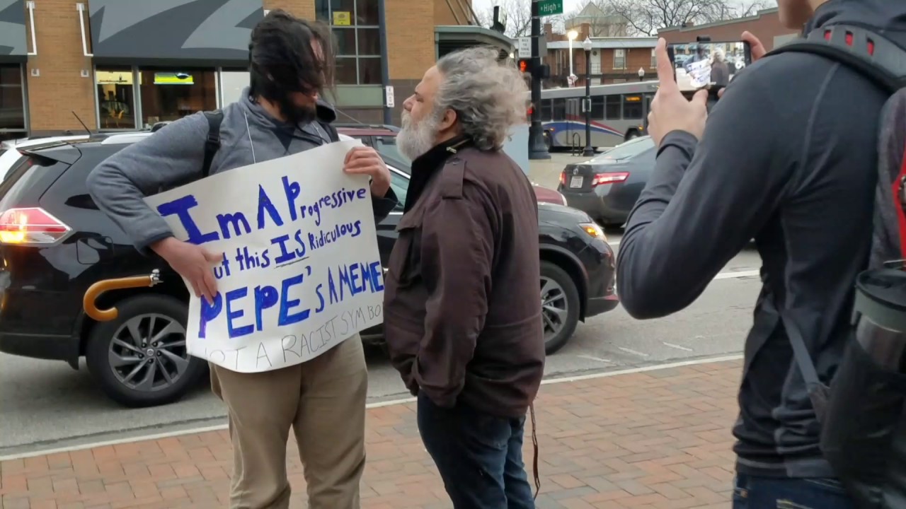 Ohio State University Pepe Protest - YouTube