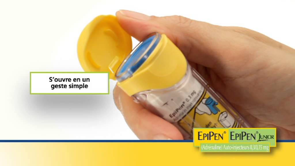 Utilisation de l'EPIPEN - YouTube