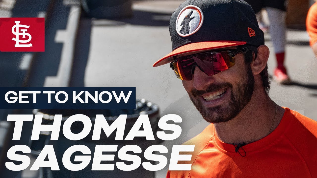 Get to Know Thomas Saggese | St. Louis Cardinals - YouTube