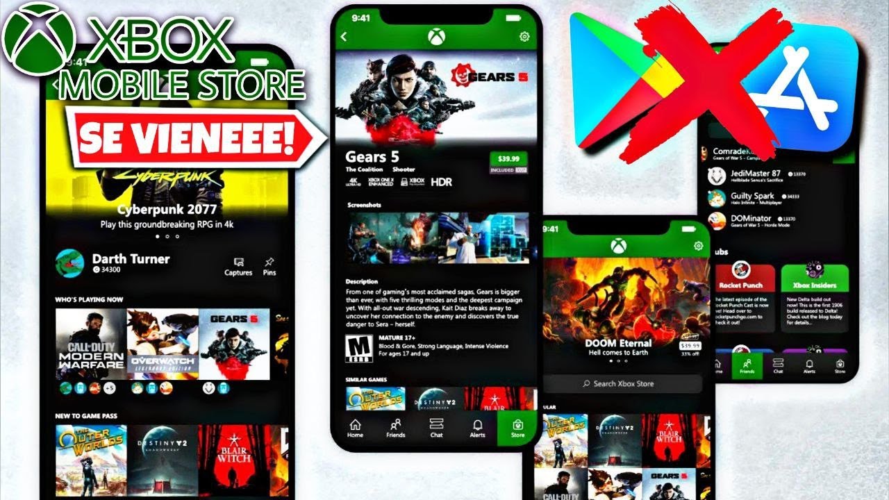 ULTIMA HORA! XBOX MOBILE STORE PARA ANDROID Y iOS | MICROSOFT VIENE CON ...