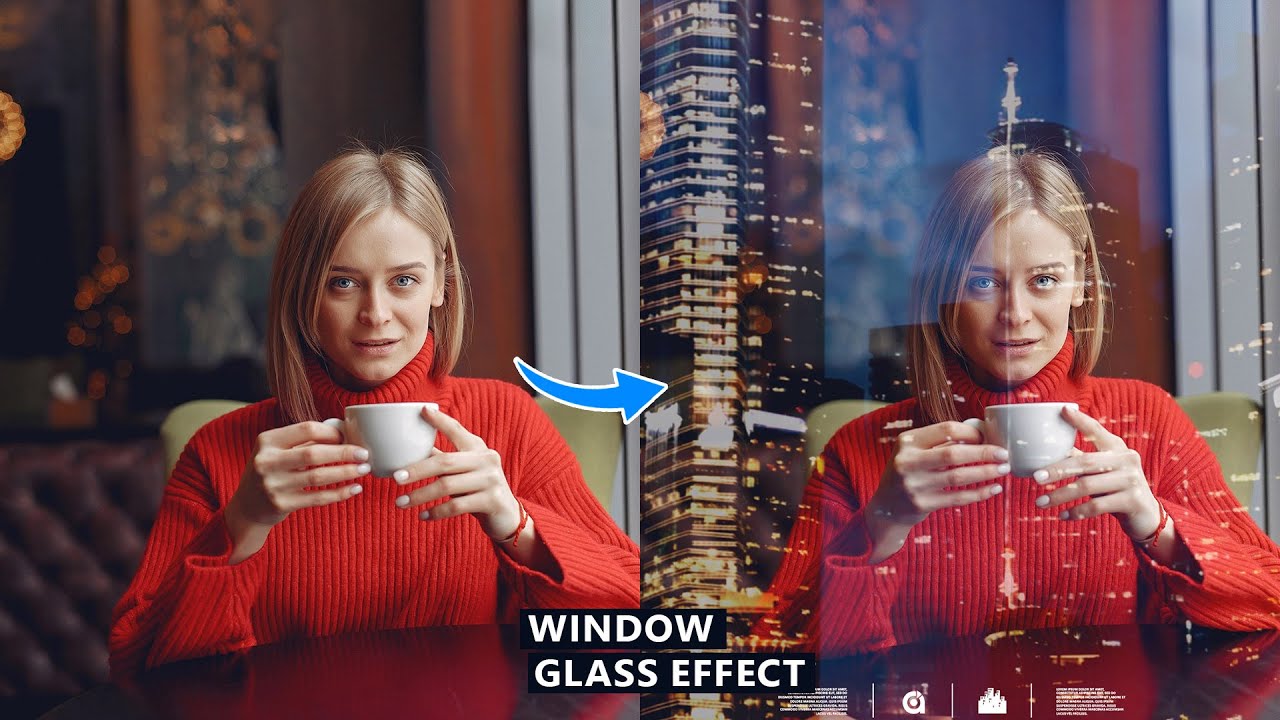 Window Glass Reflection Effect Photoshop Tutorial Tutorial for ...