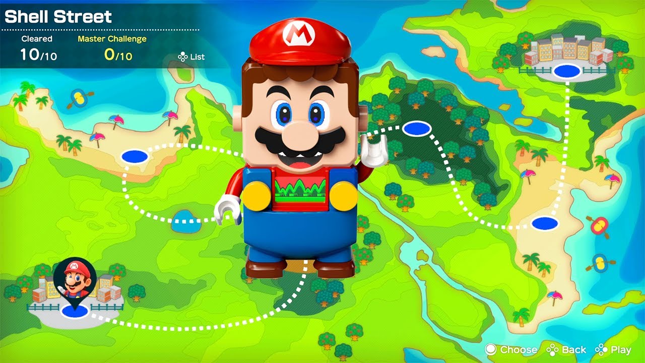 Super Mario Party - Challenge Road - Ghostly Hollow - Mario Fire ...