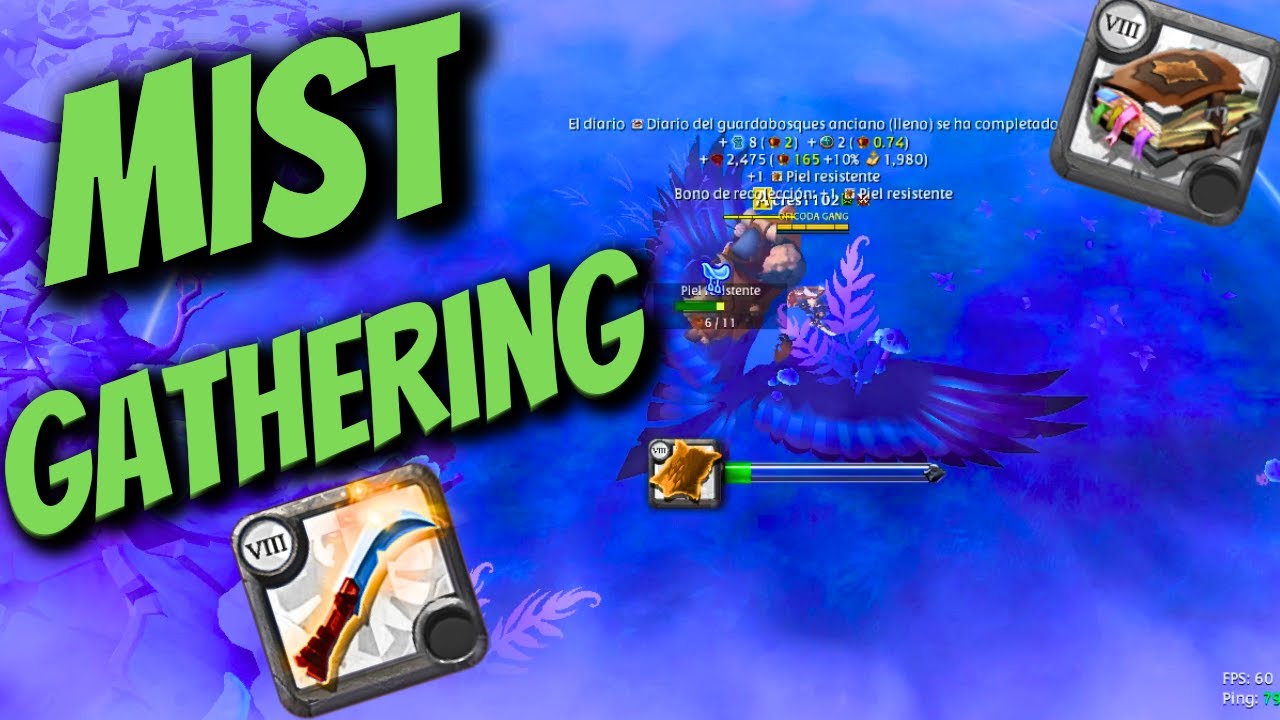 LA SUERTE DEL STREAMER ES REAL? | MIST GATHERING | ALBION ONLINE - YouTube