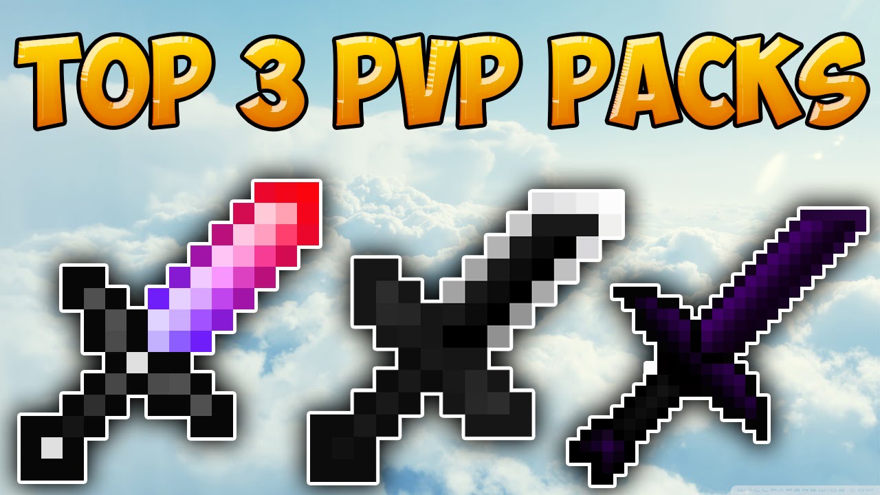 TOP 3 Minecraft PvP Texture Packs! (Resource Packs) (UHC/MCSG) 2016 ...