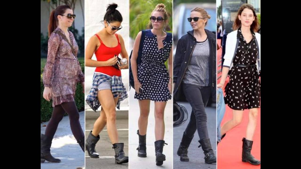 Como combinar ropa con botas - YouTube