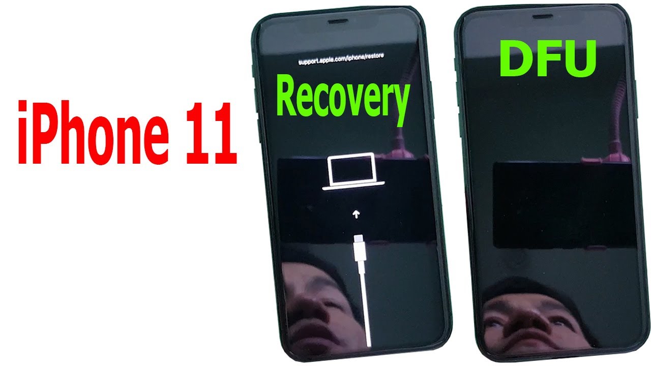 Cách vào chế độ Recovery Mode và DFU Mode iPhone 11 - YouTube