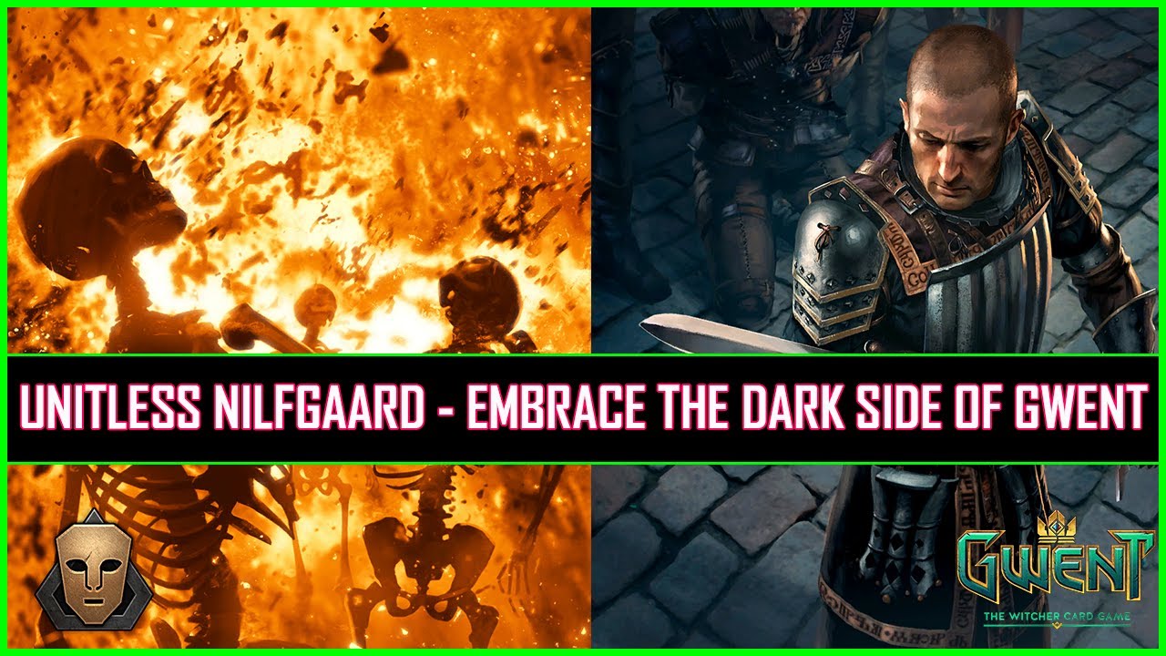 Gwent | Unitless Nilfgaard - Embrace The Dark Side of Gwent! - YouTube