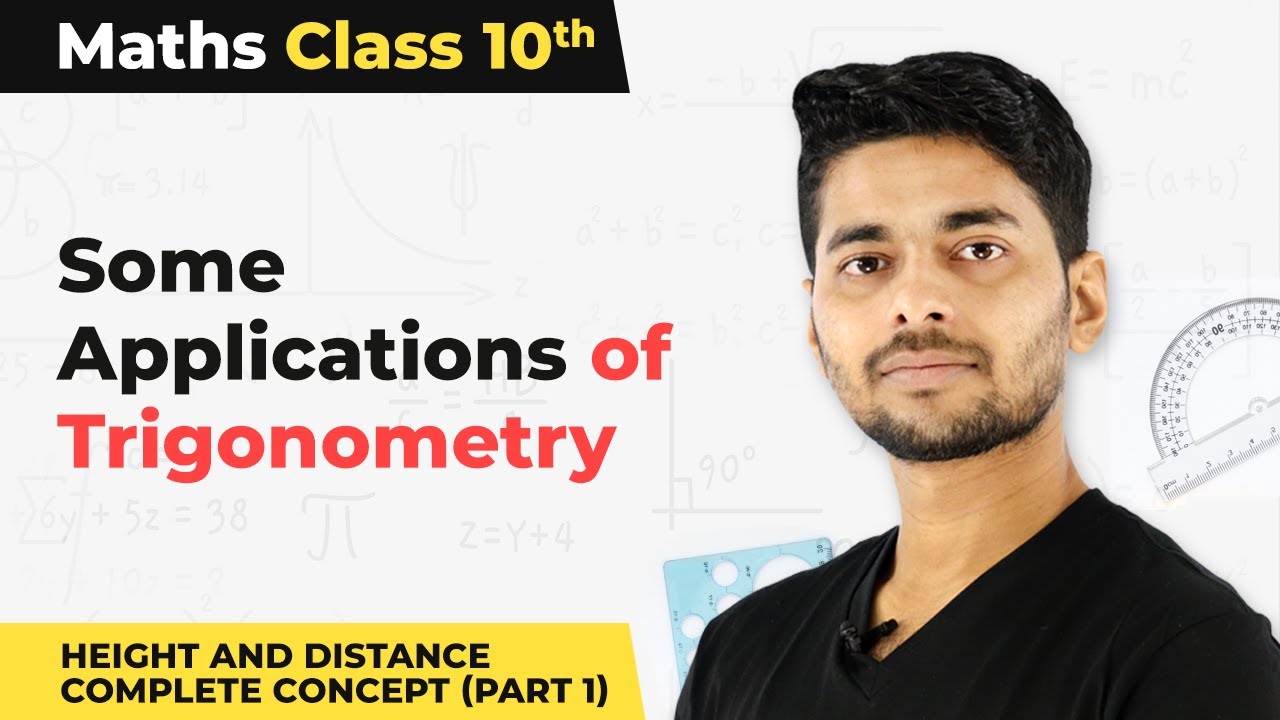 Height and Distance Complete Concept (Part 1) | Class 10 Maths Chapter ...