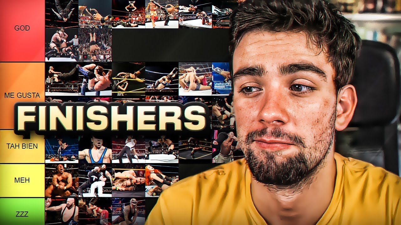 TIER LIST de FINISHERS en WWE - YouTube