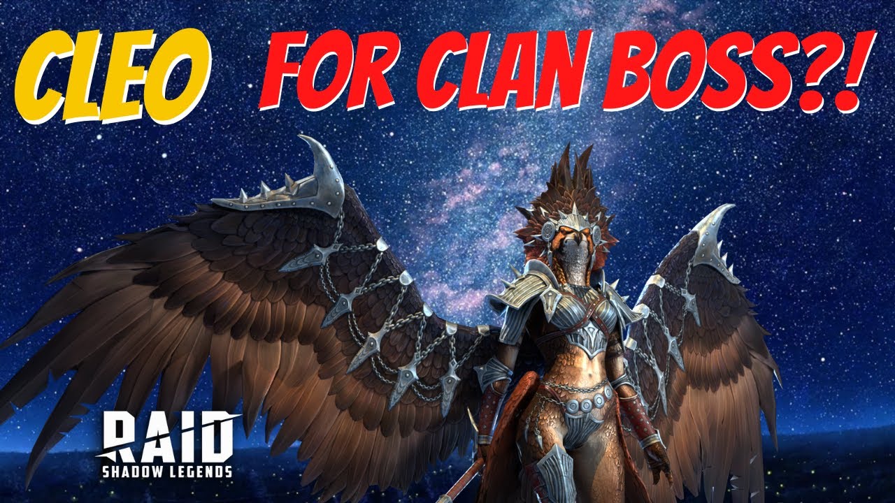 What Happens When You Use Cleopterix in Clan Boss? Raid: Shadow Legends ...