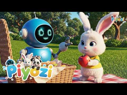 🌊🍉 Havuzda Eğlence ve Piknik Zamanı! Çocuklar İçin Eğitici Şarkılar | Piyozi