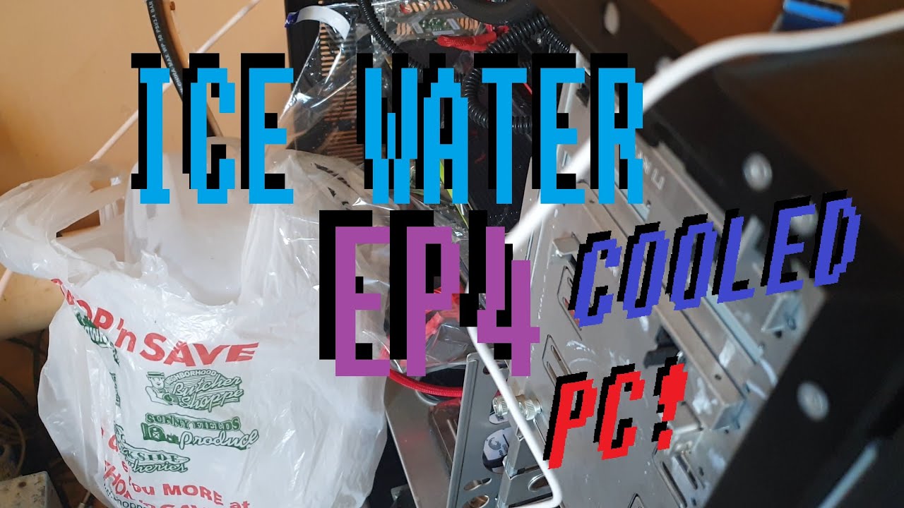 Cooling my PC on Ice Water (Liquid cooling experiment 4) - YouTube