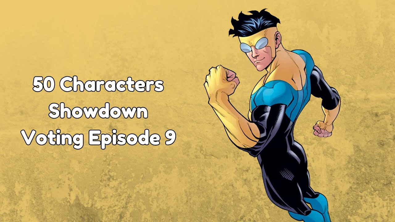 50 Characters Showdown Voting Episode 9 - YouTube