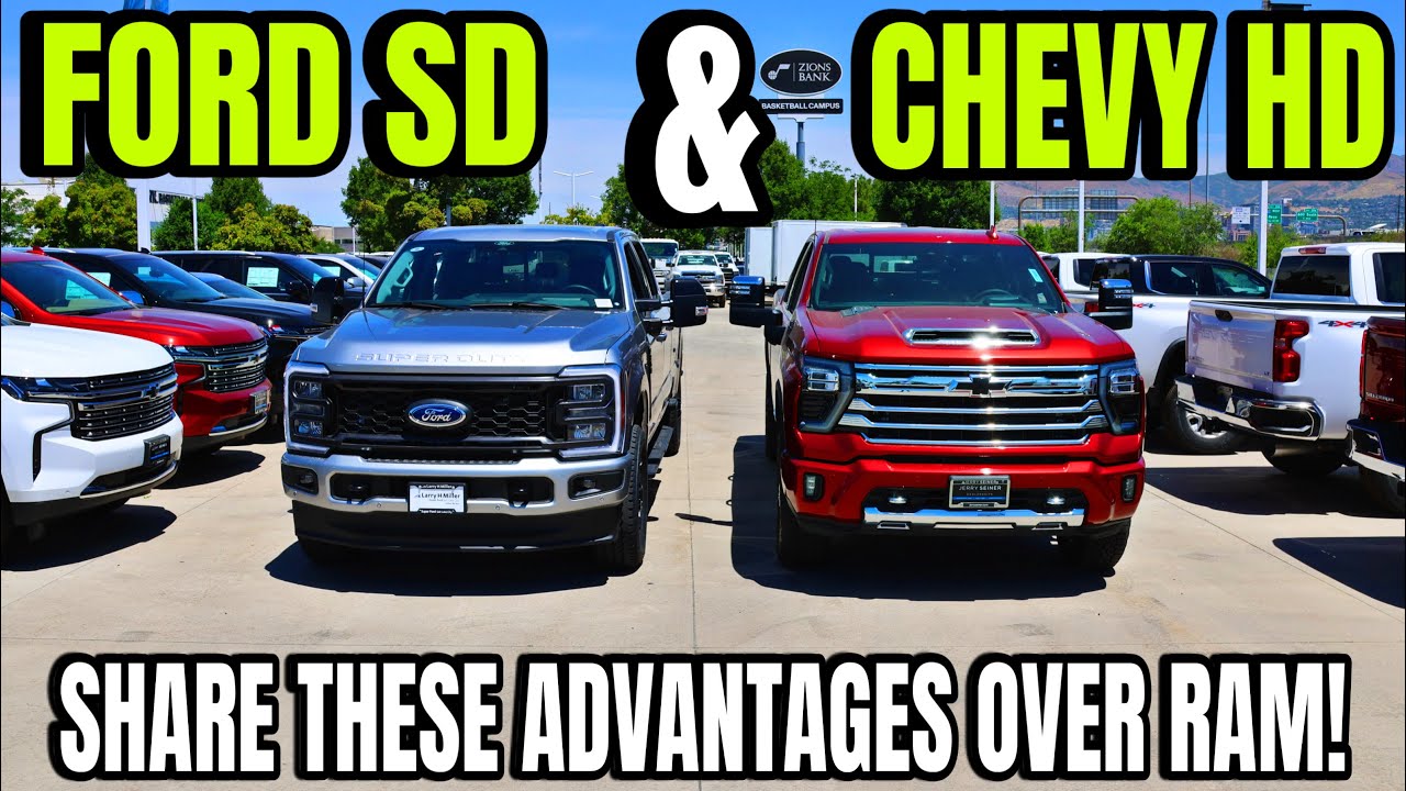 Ford Super Duty And Chevy Heavy Duty VS RAM HD: 3 Advantages The ...