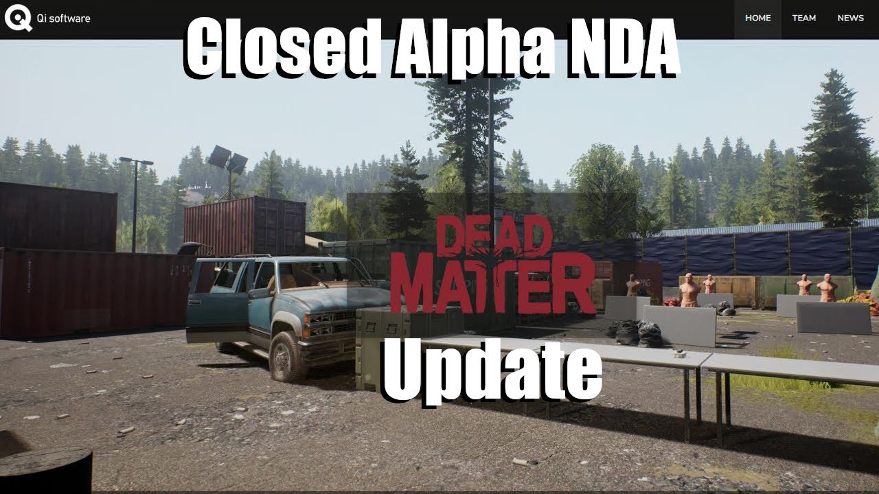 Dead Matter Update | Survival Game | Closed Alpha | NDA and Updates ...