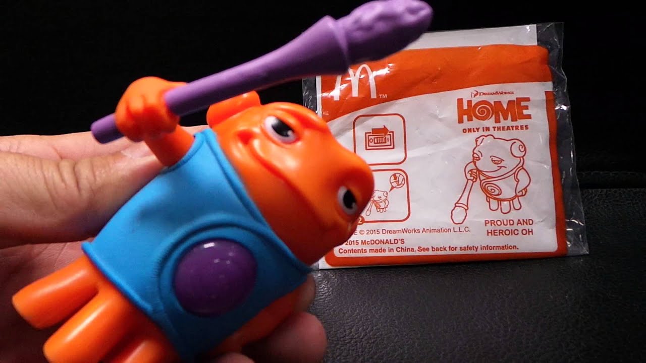 麥當勞Mcdonald's Happy Meal Toy 兒童餐玩具 DreamWorks HOME ONLY IN THEATRES 好家在 ...