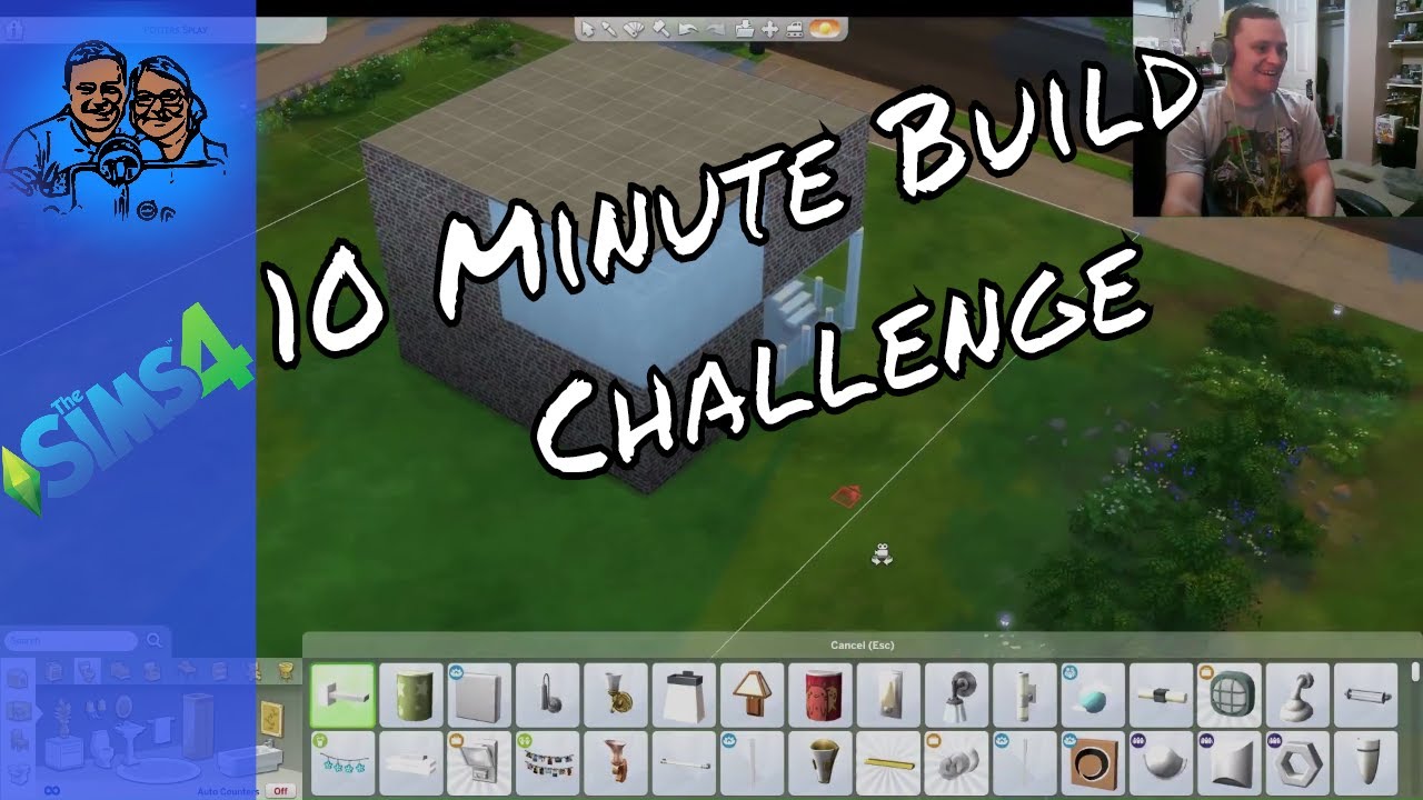 The 10 Minute Build Challenge 1 The Sims 4 Any Thoughts Youtube