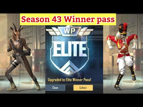 Winner pass 43 Pubg mobile lite|| Season43 new winner pass pubglite ...