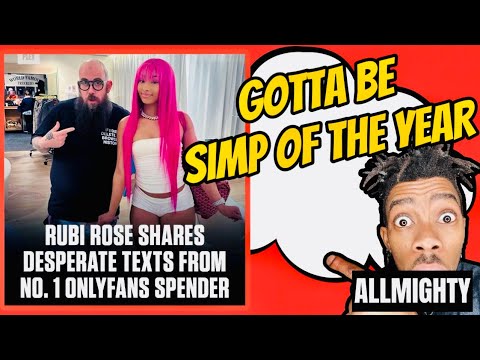 Rubi Rose Shares Text From Top OF Spender | Reaction - YouTube