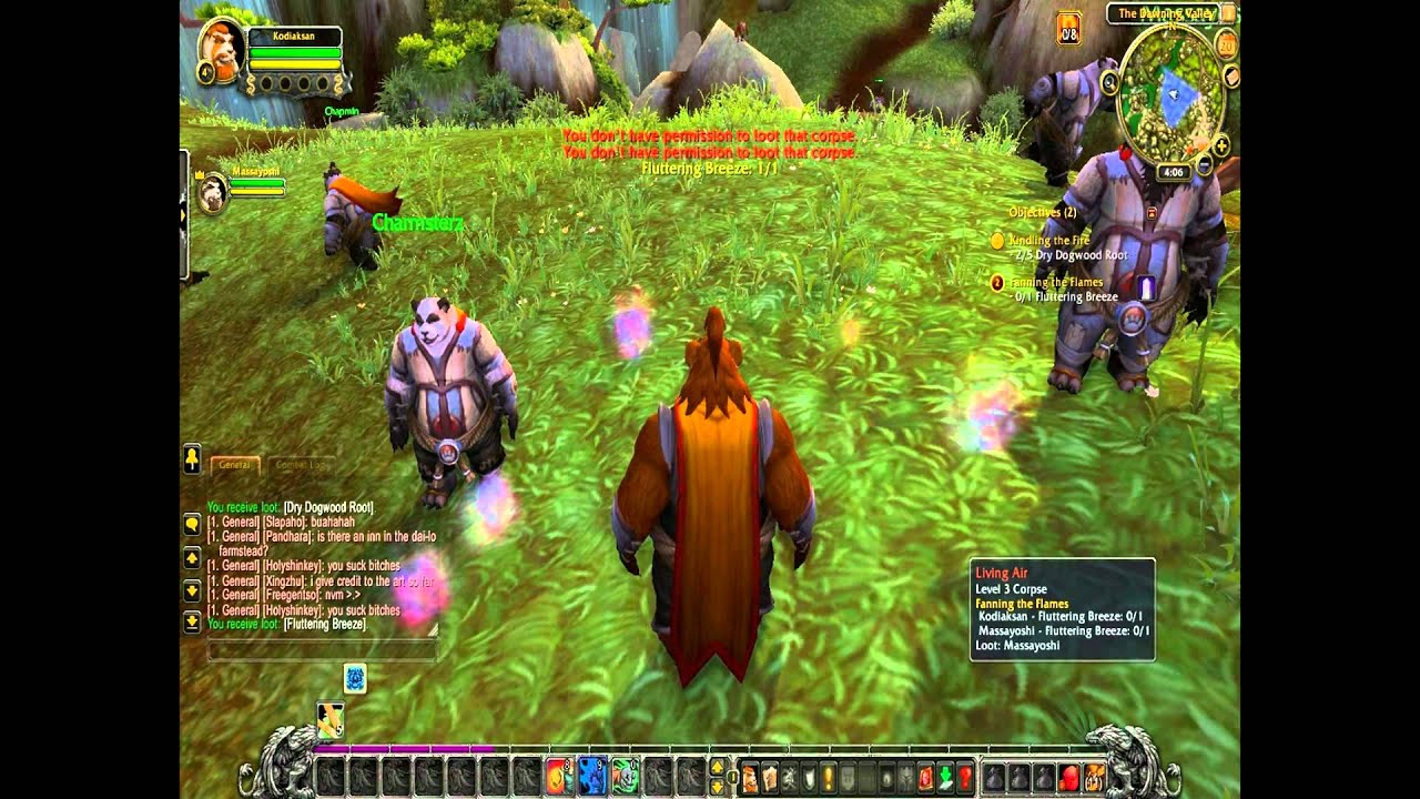 Mists of Pandaria! The Pandaren starting zone w/ Dream 3 - YouTube