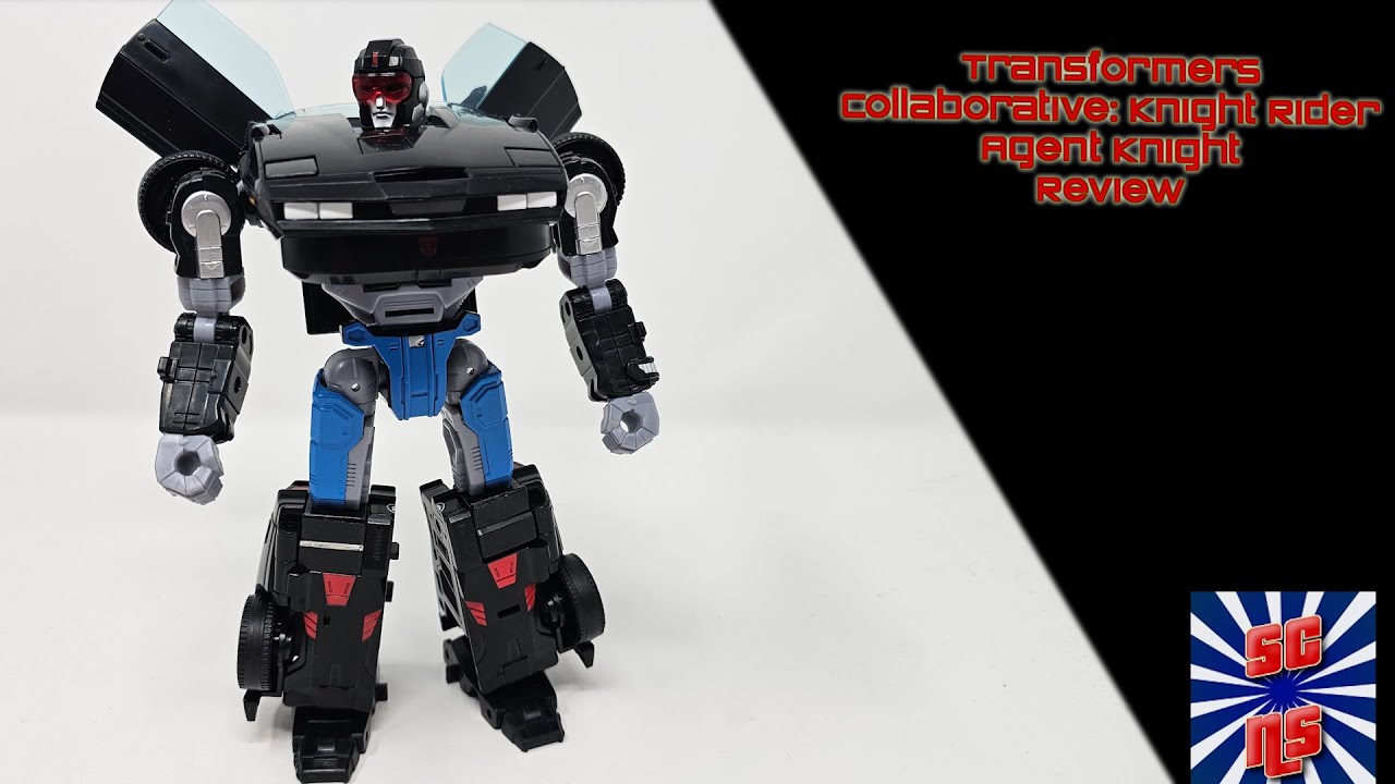 Transformers Collaborative Knight Rider Agent Knight Review - YouTube