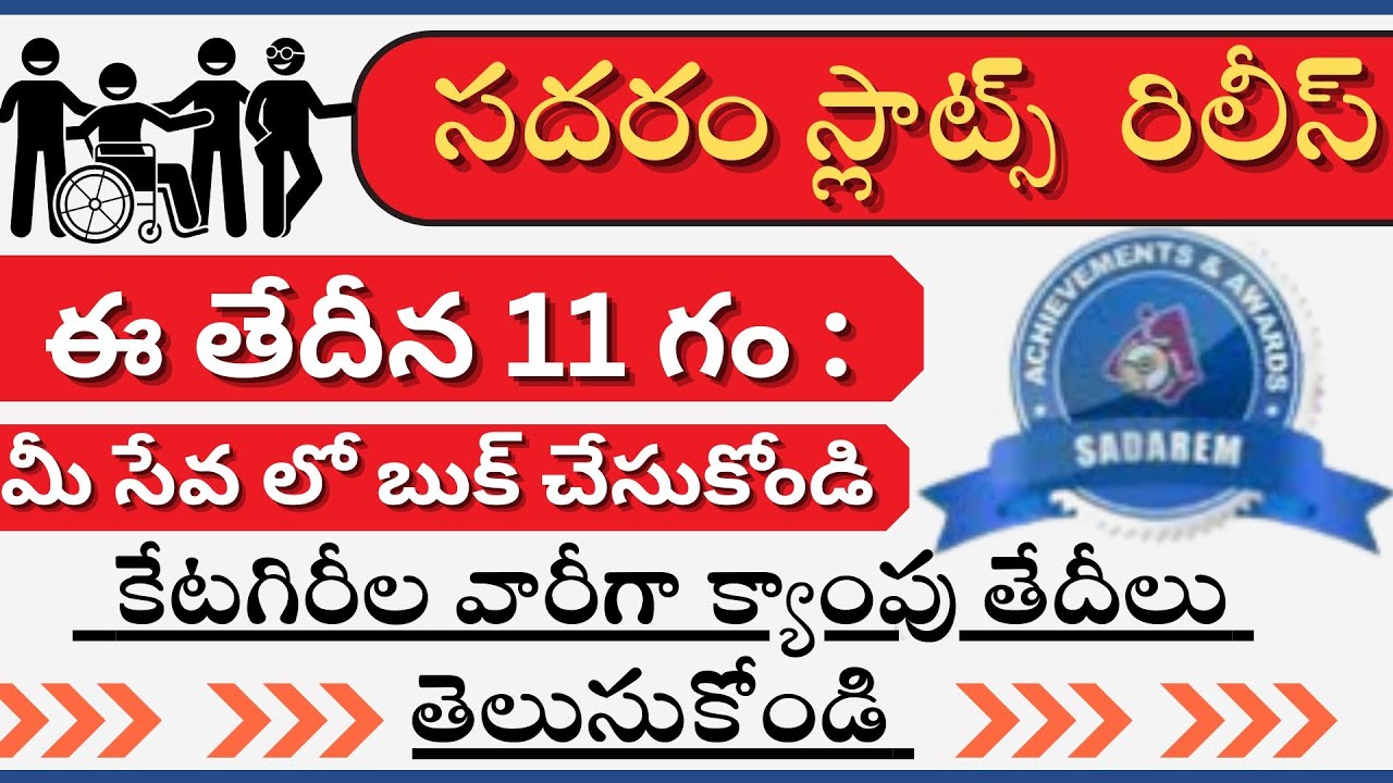 TS sadarem|| sadarem certificate slots open||june month slots release ...