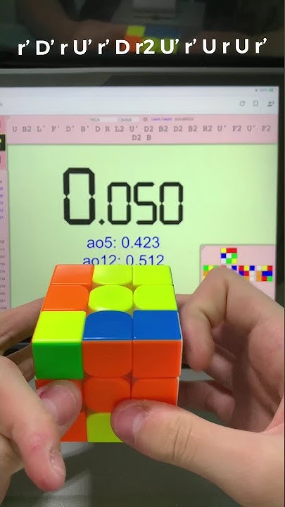 Swag OLL Algorithm That Every Cuber Should Learn! - YouTube