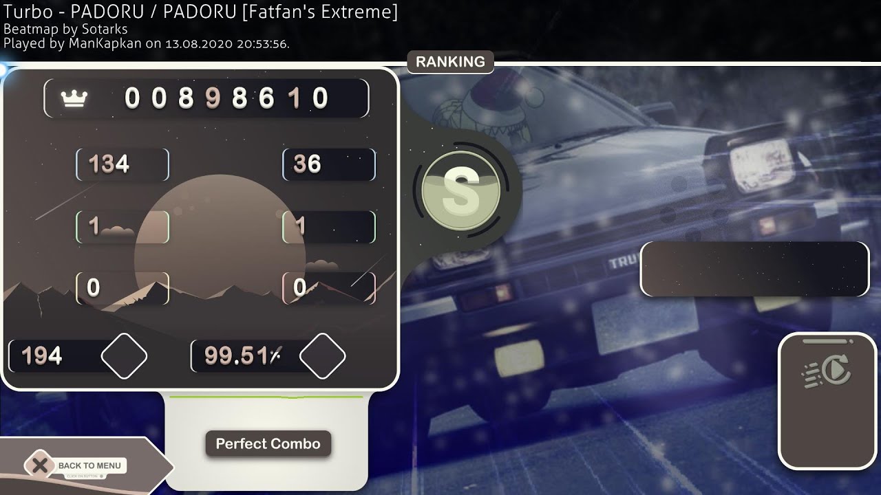 HARDEST PADORU DIFFICULTY NO CAP | Turbo - PADORU / PADORU (SoTarks ...