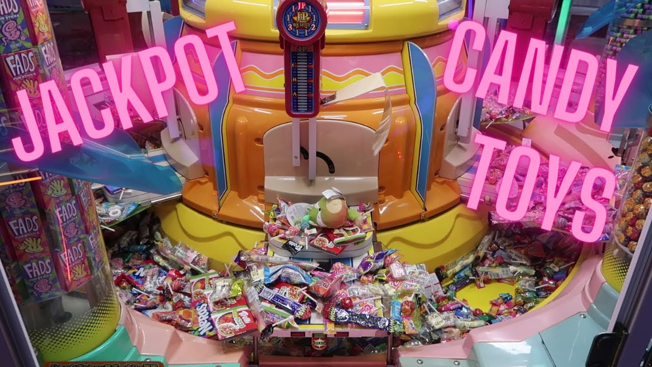 Winning CANDY, TOYS & PLUSH in this BIG SWEET LAND Jackpot - Arcade Fun ...