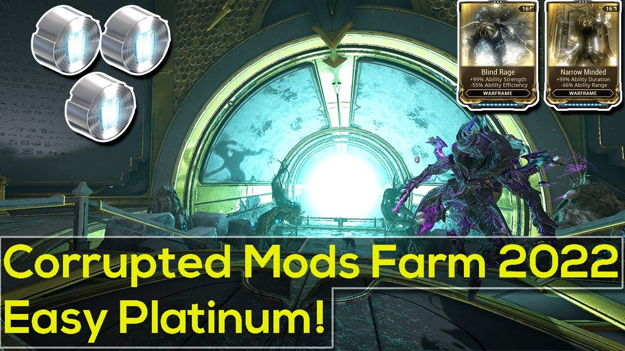 Corrupted Mods Farm Fast and Easy | Warframe Angels of the Zariman ...