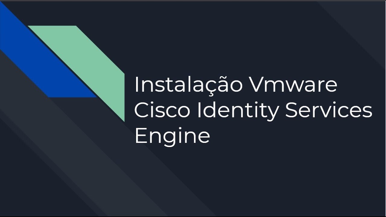 Instalação Cisco ISE no Vmware Workstation. - YouTube