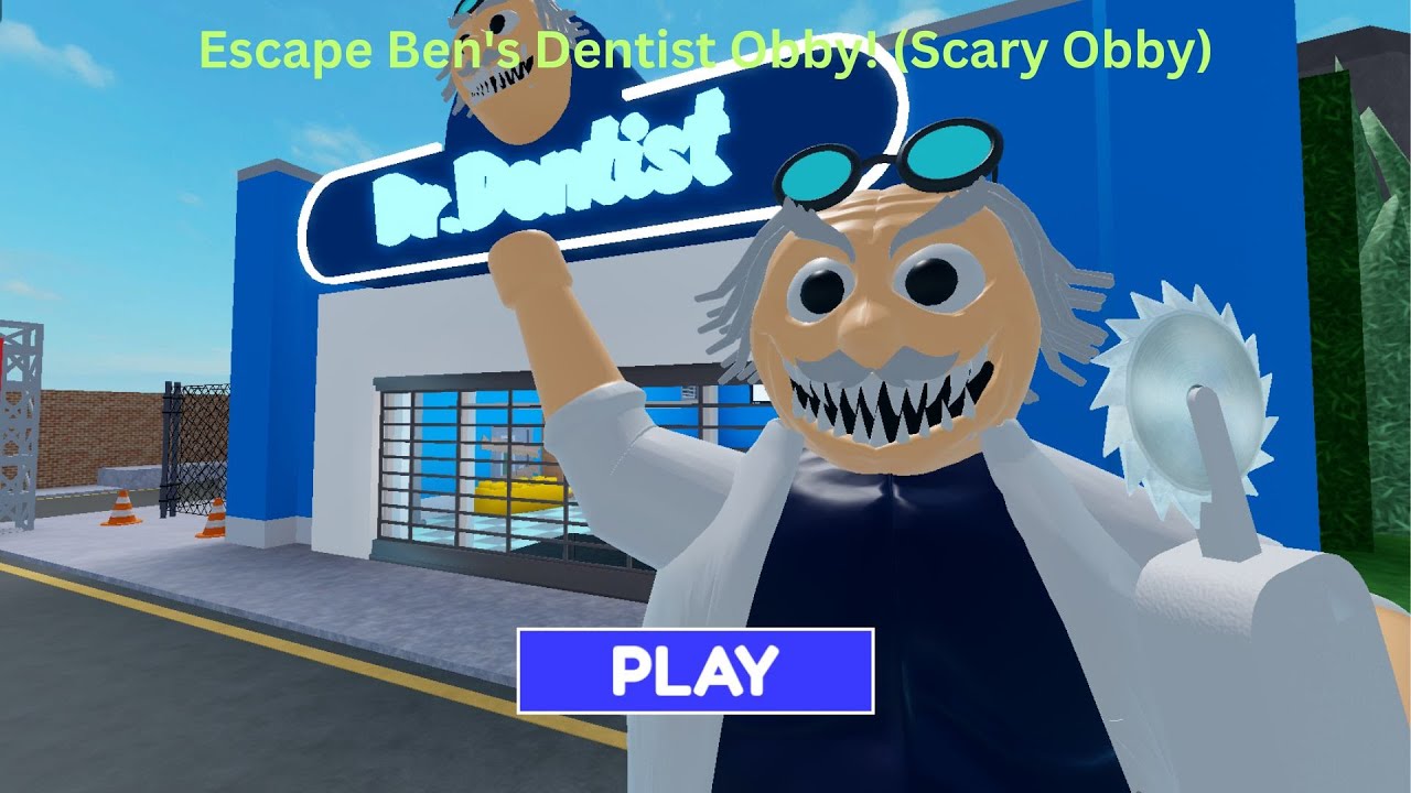 Roblox Escape Ben's Dentist Obby! (Scary Obby) - YouTube